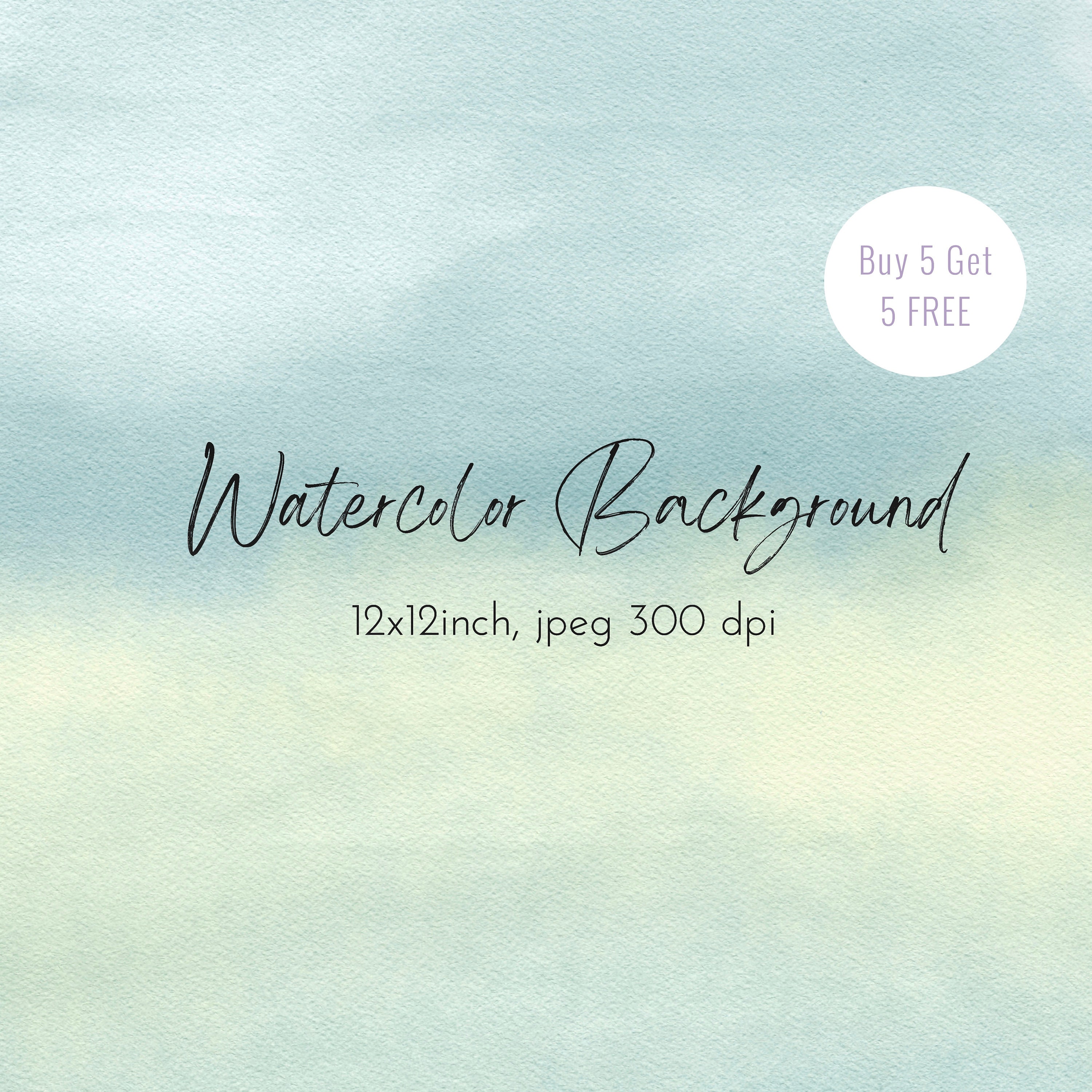 Green Ocean Watercolor Background Clipart Abstract Background ...