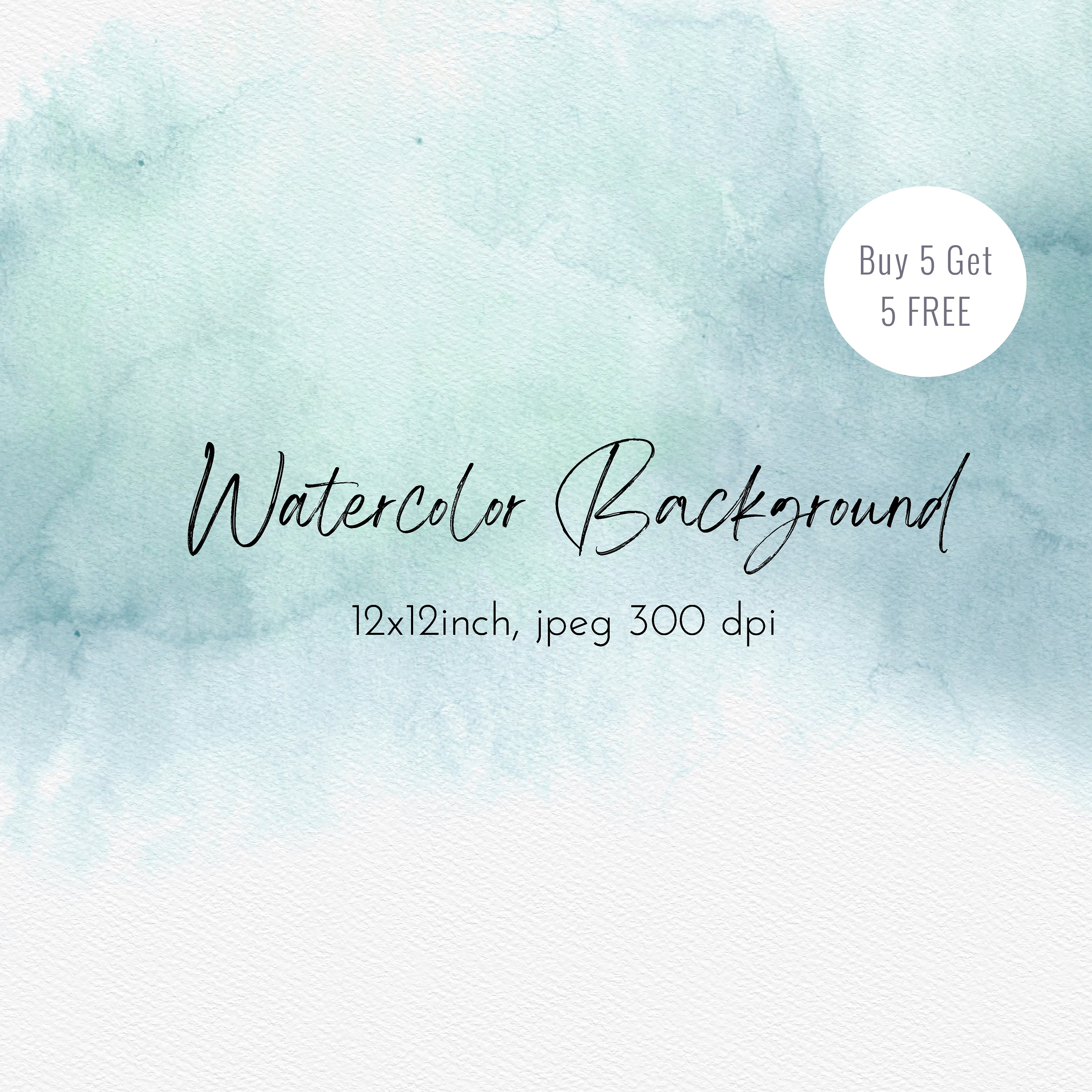 Sea Blue Watercolor Background Clipart Abstract Background Watercolor ...