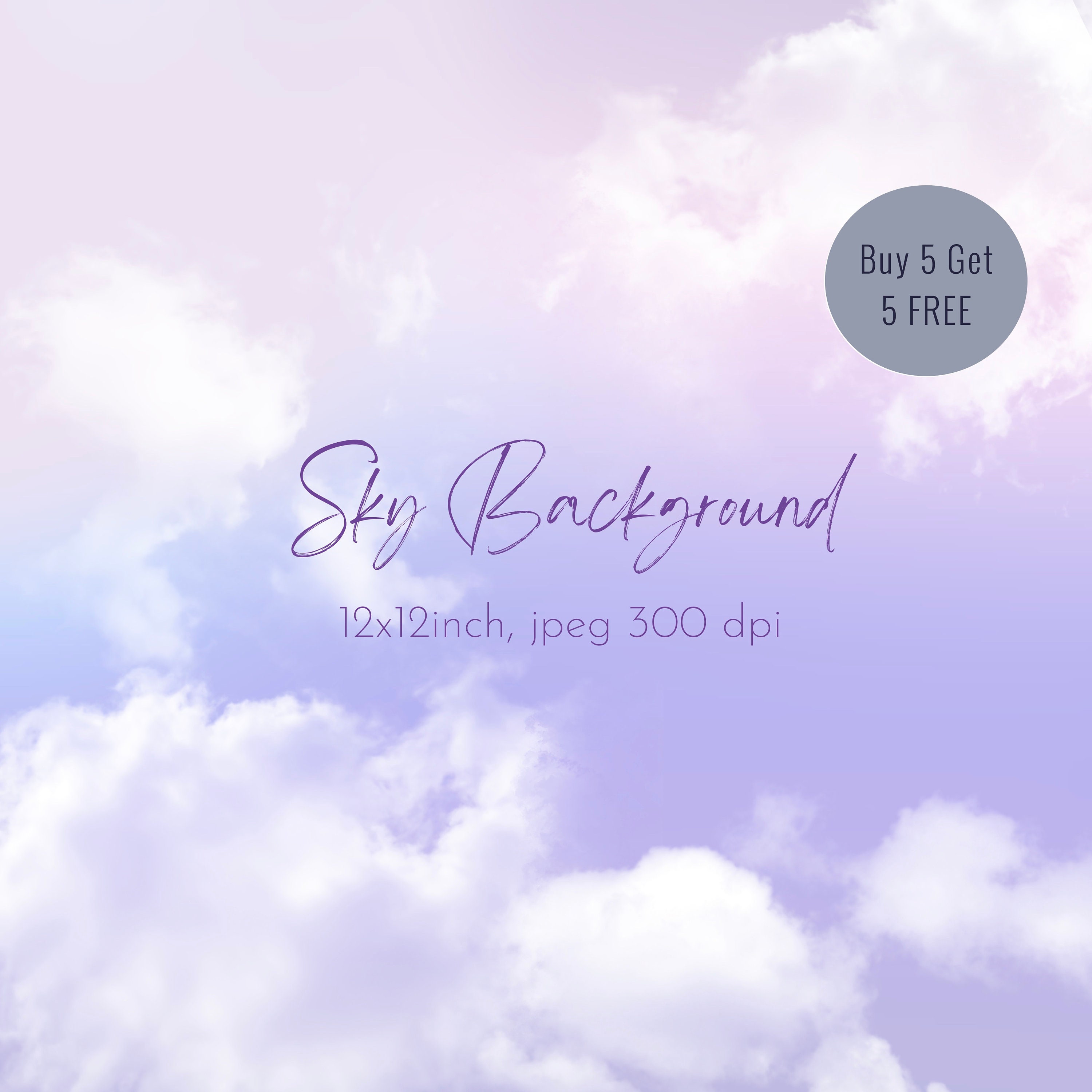 Blue Violet Bright Sky Overlays, Blue Sky , Light Sky Overlays, Clouds ...