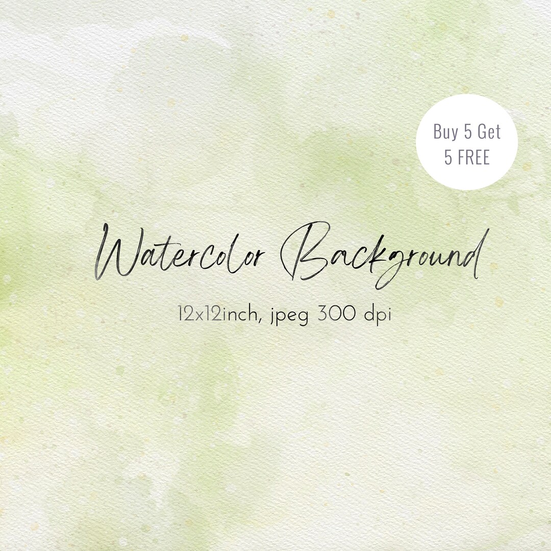 Light Sage Watercolor Background Clipart Abstract Background Watercolor ...