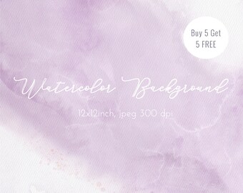 Plum Watercolor Digital Paper Dark Violet Background Wine Background ...