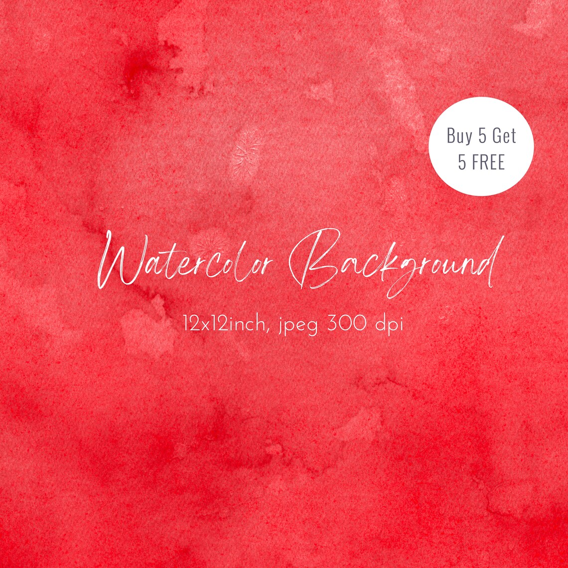 Red Watercolor Background Clipart Abstract Background - Etsy