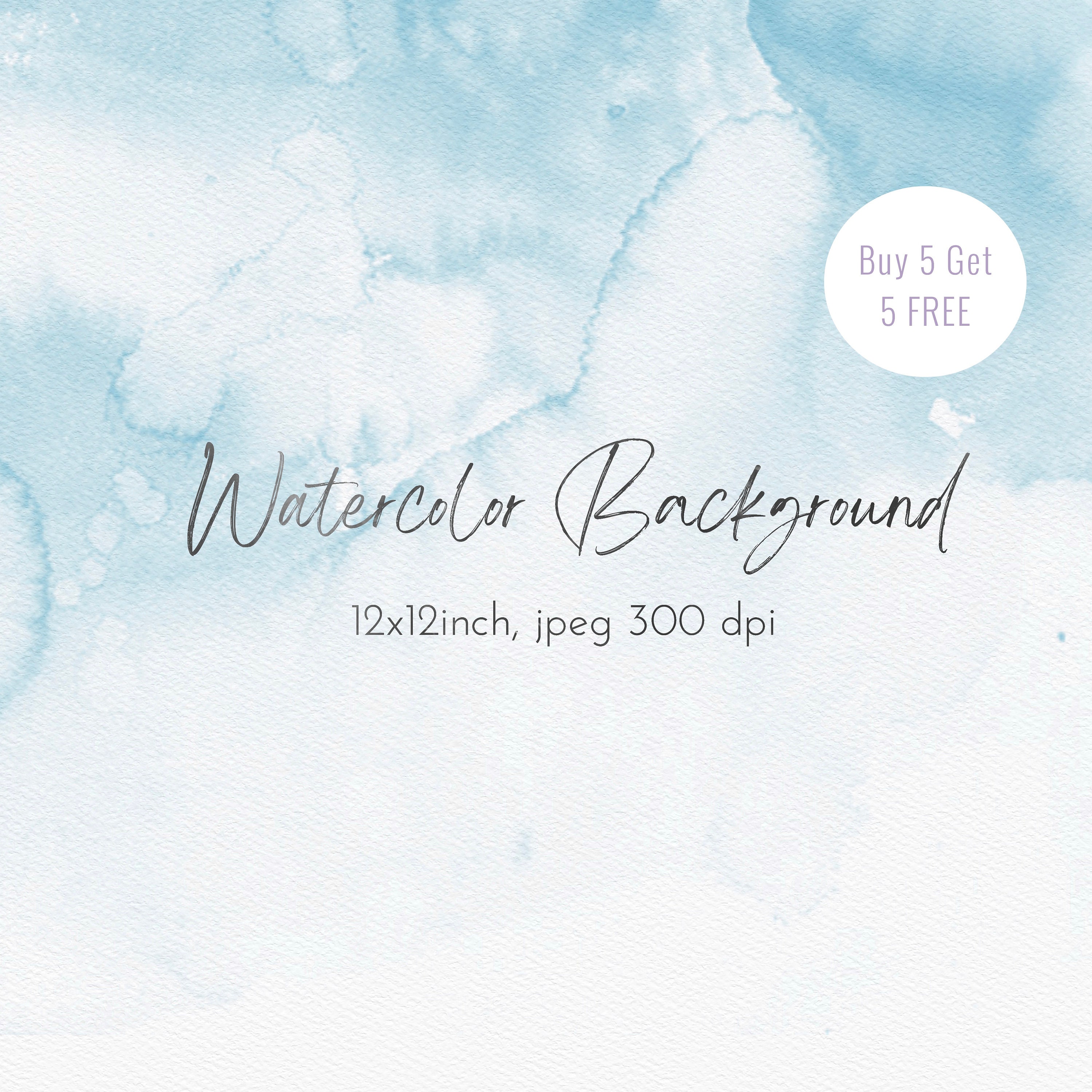 Blue Light Watercolor Background Clipart Abstract Background Watercolor ...