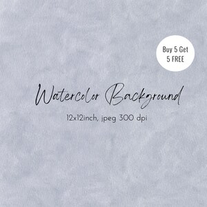 Grey Watercolor Art Back / Digital Paper / Watercolor Clipart / Light ...