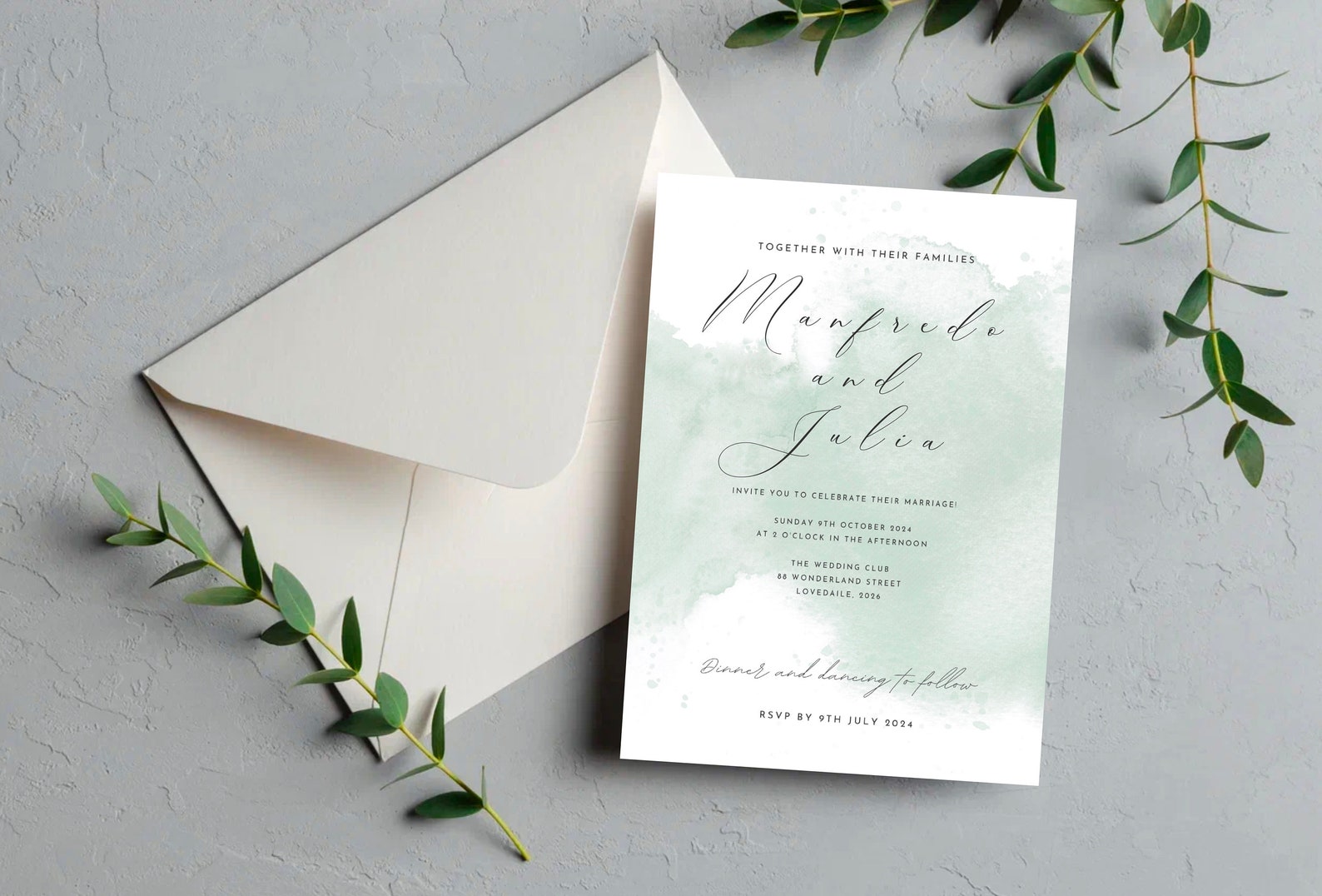 Light Green Sage Watercolor Background Clipart Abstract Background ...