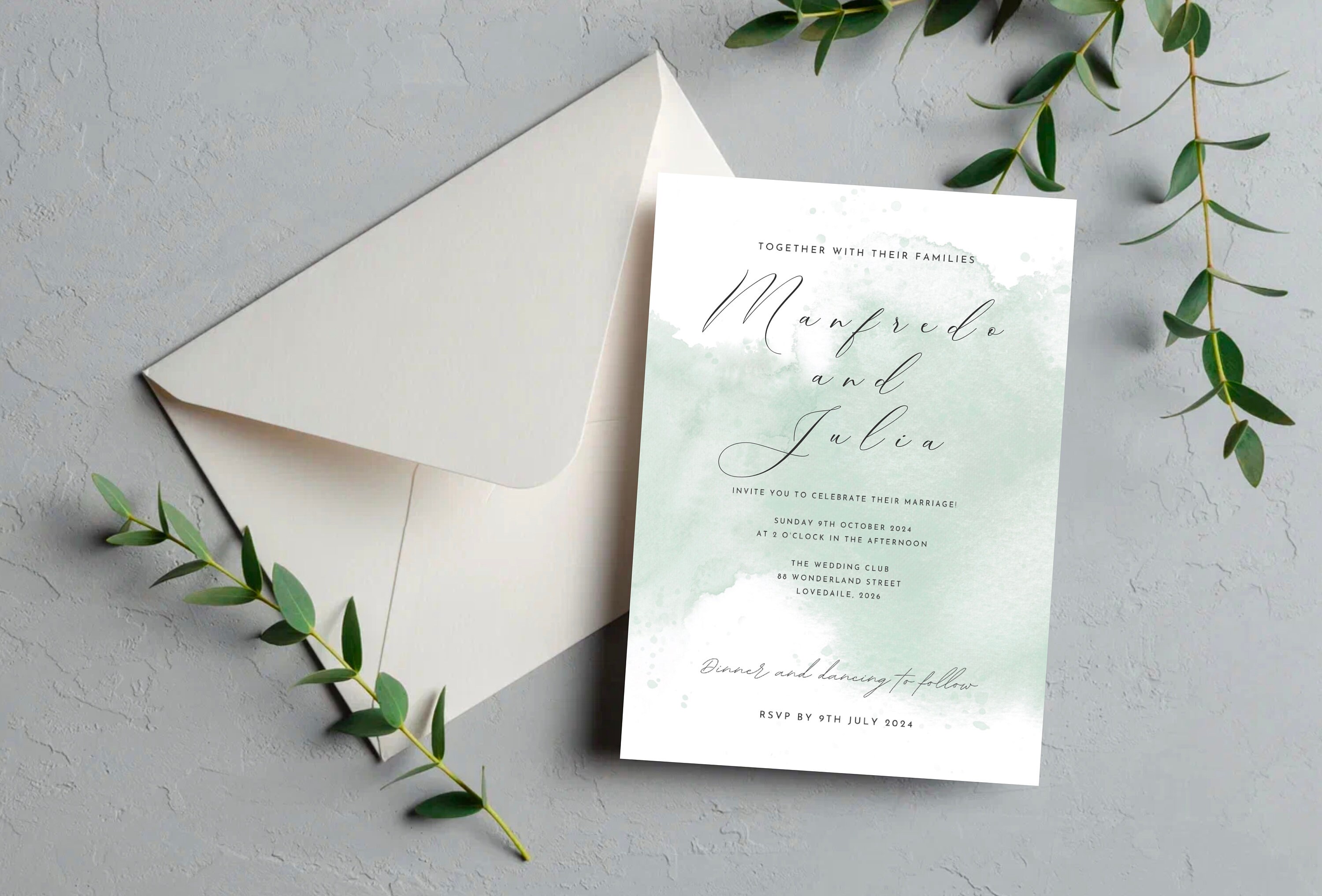 Light Green Sage Watercolor Background Clipart Abstract Background ...