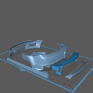 1/18 Autoart Mazda Rx 8 Body Kit STL - Etsy