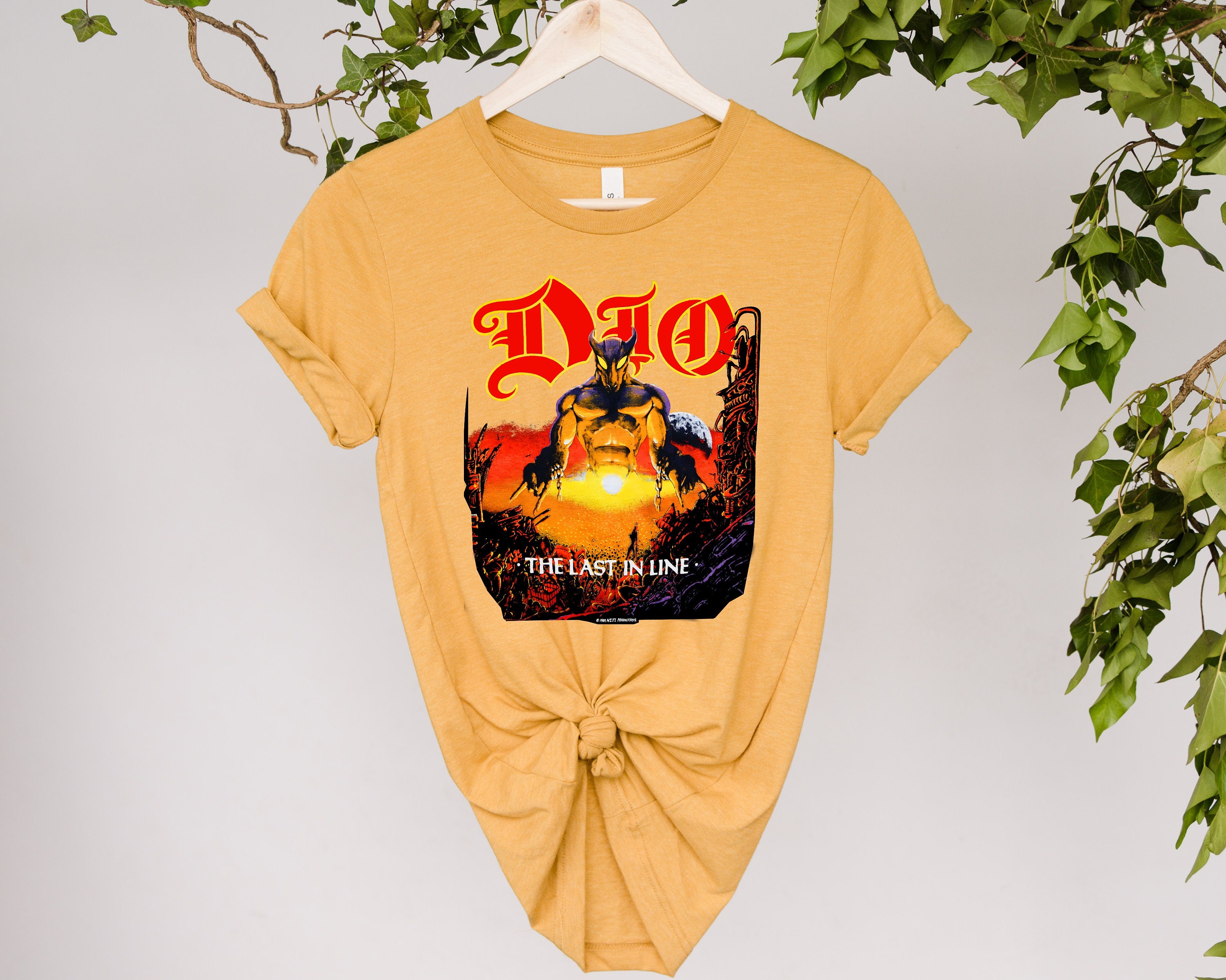 The Last in Line Shirt, Dio Last In Line Tour T-Shirt, Dio Band T-Shirt ...