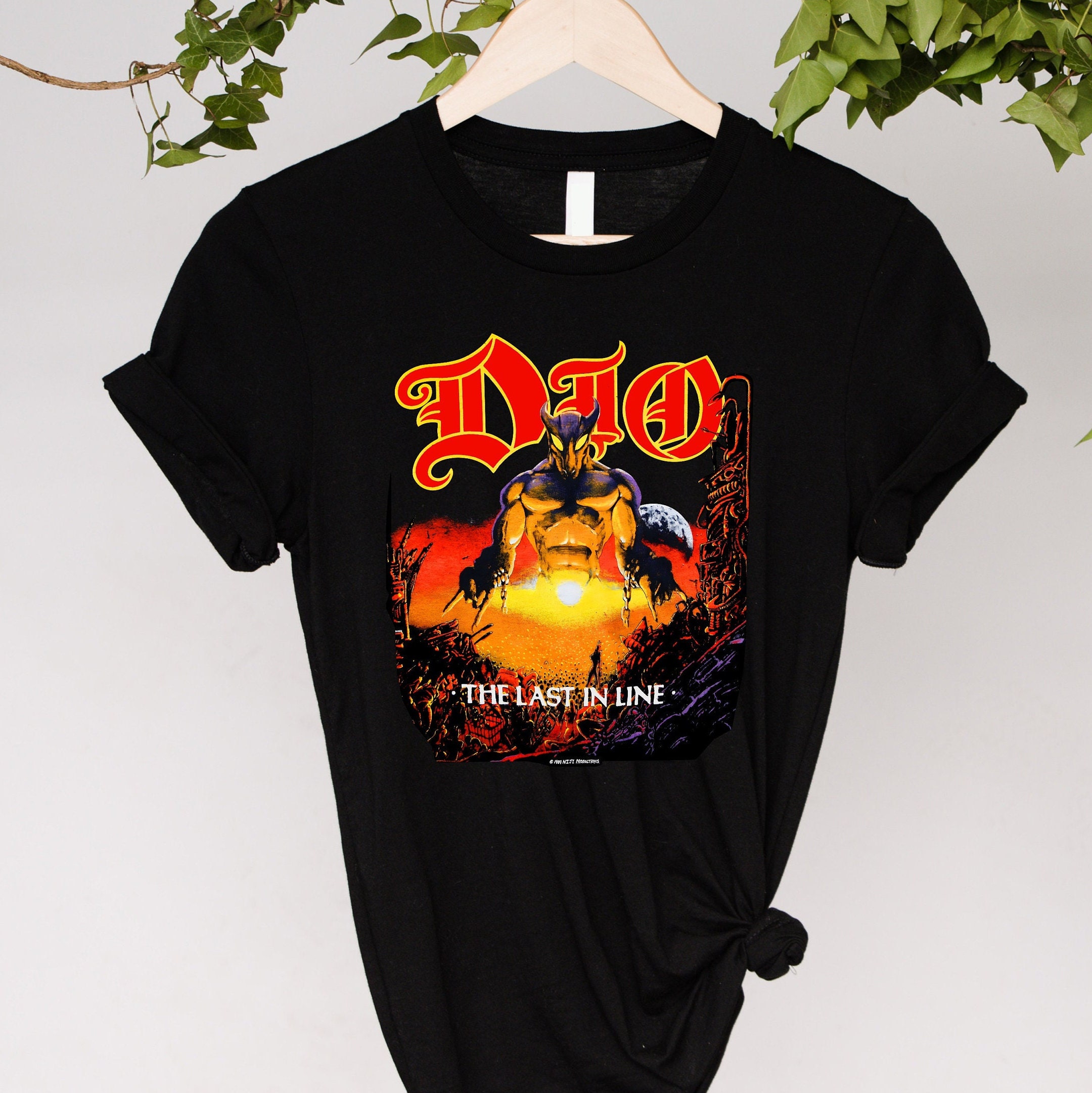 The Last in Line Shirt, Dio Last In Line Tour T-Shirt, Dio Band T-Shirt ...