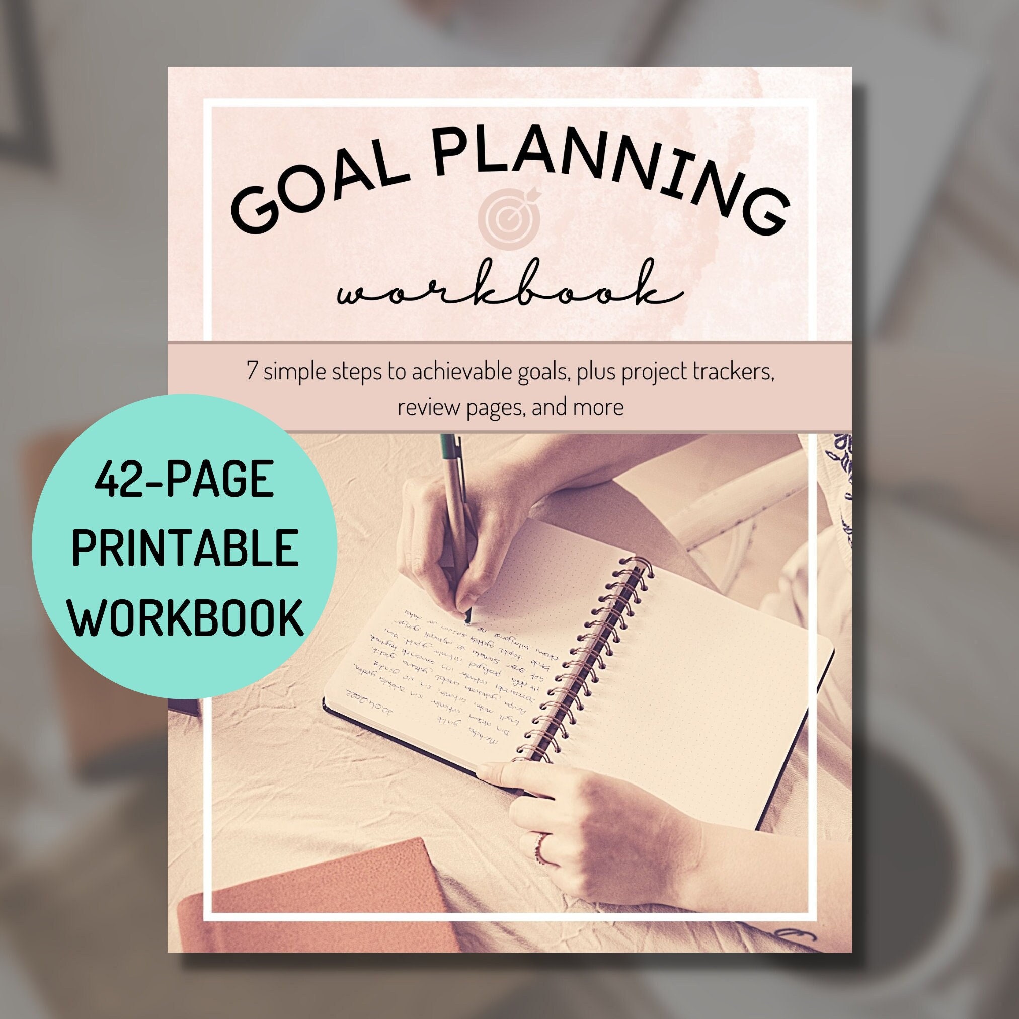 Goal Planning Workbook | Printable Goal Setting Workbook | New Years ...