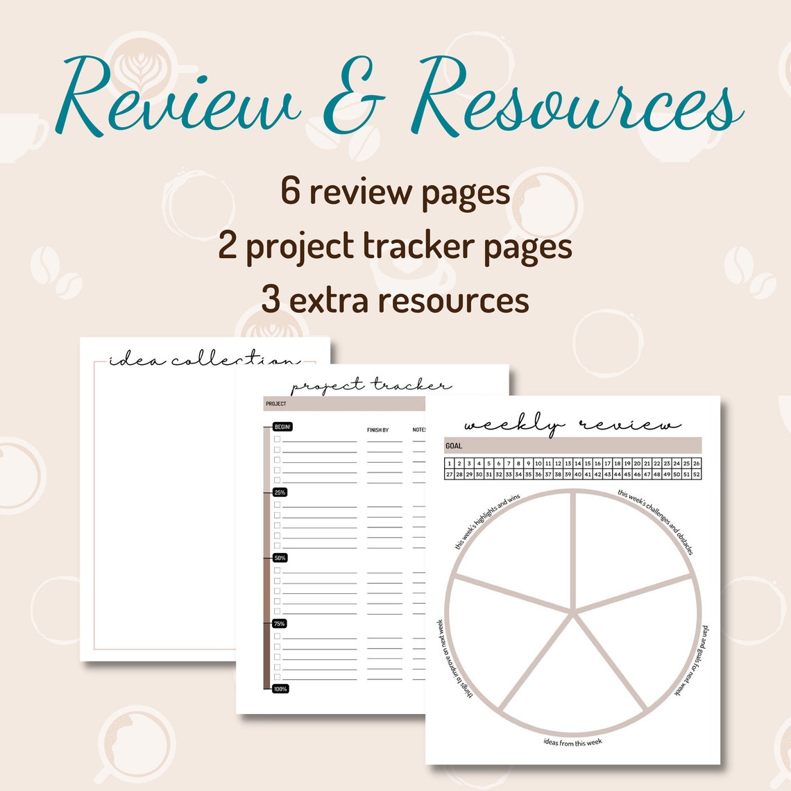 Goal Planning Workbook Printable Goal Setting Workbook New Years ...