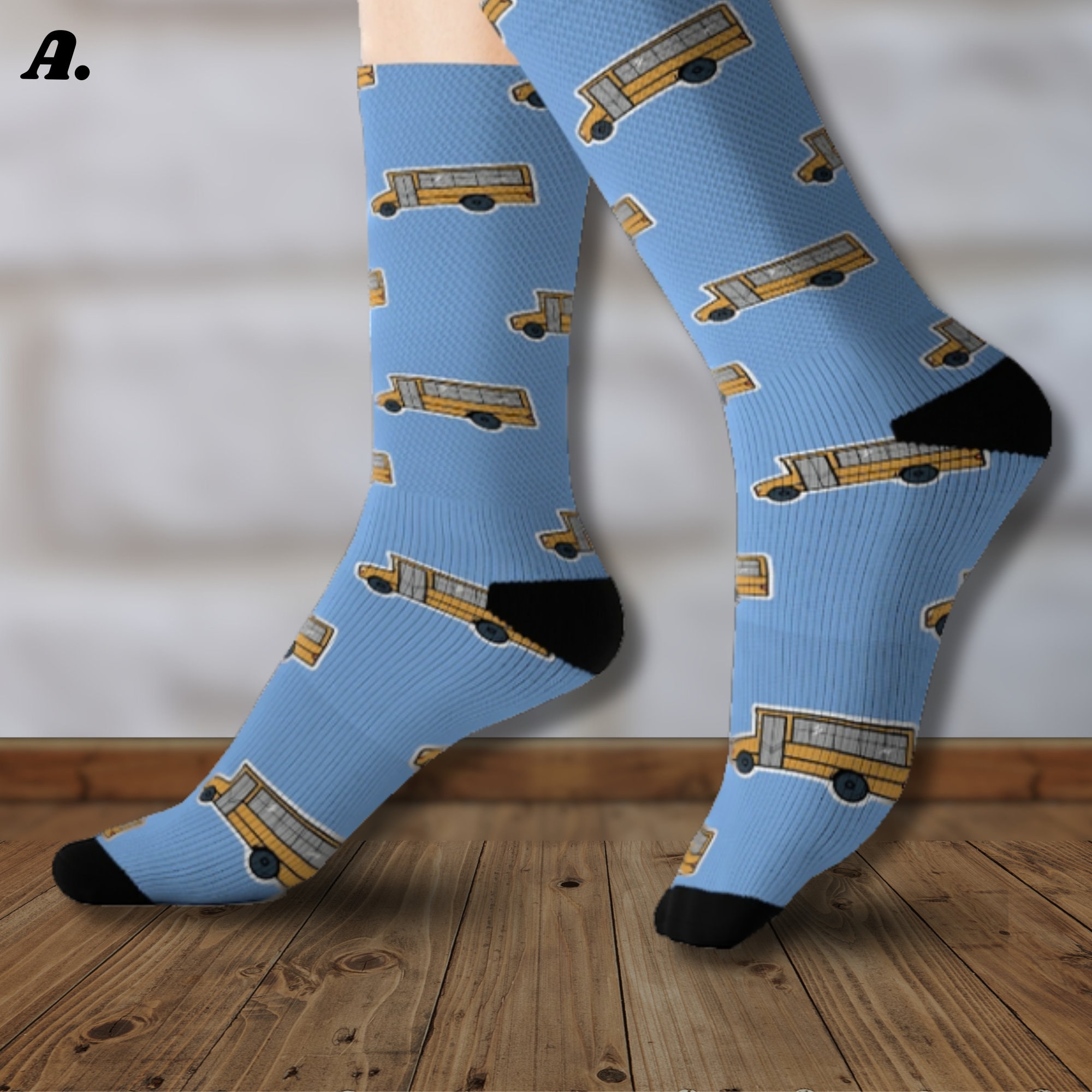 School Bus Socks Skoolie Socks Nomad Socks Unisex Socks Gifts - Etsy