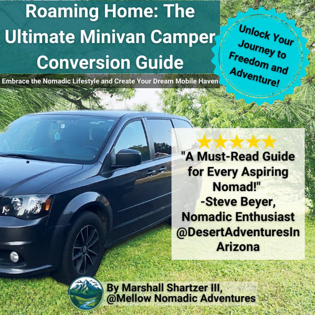 Minivan Camper Conversion Guide, Ebook for Van Life, Minivan Life ...