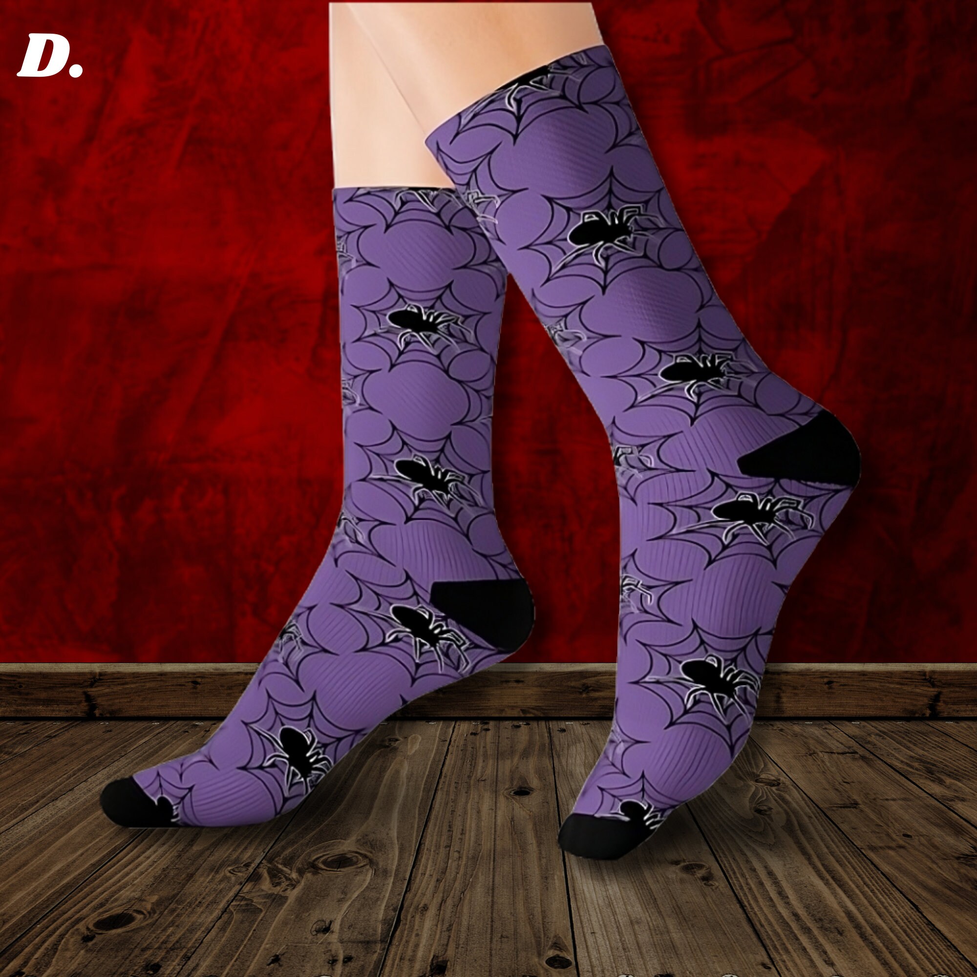 Halloween Little Devil Socks Sublimation Print Gifts Under - Etsy