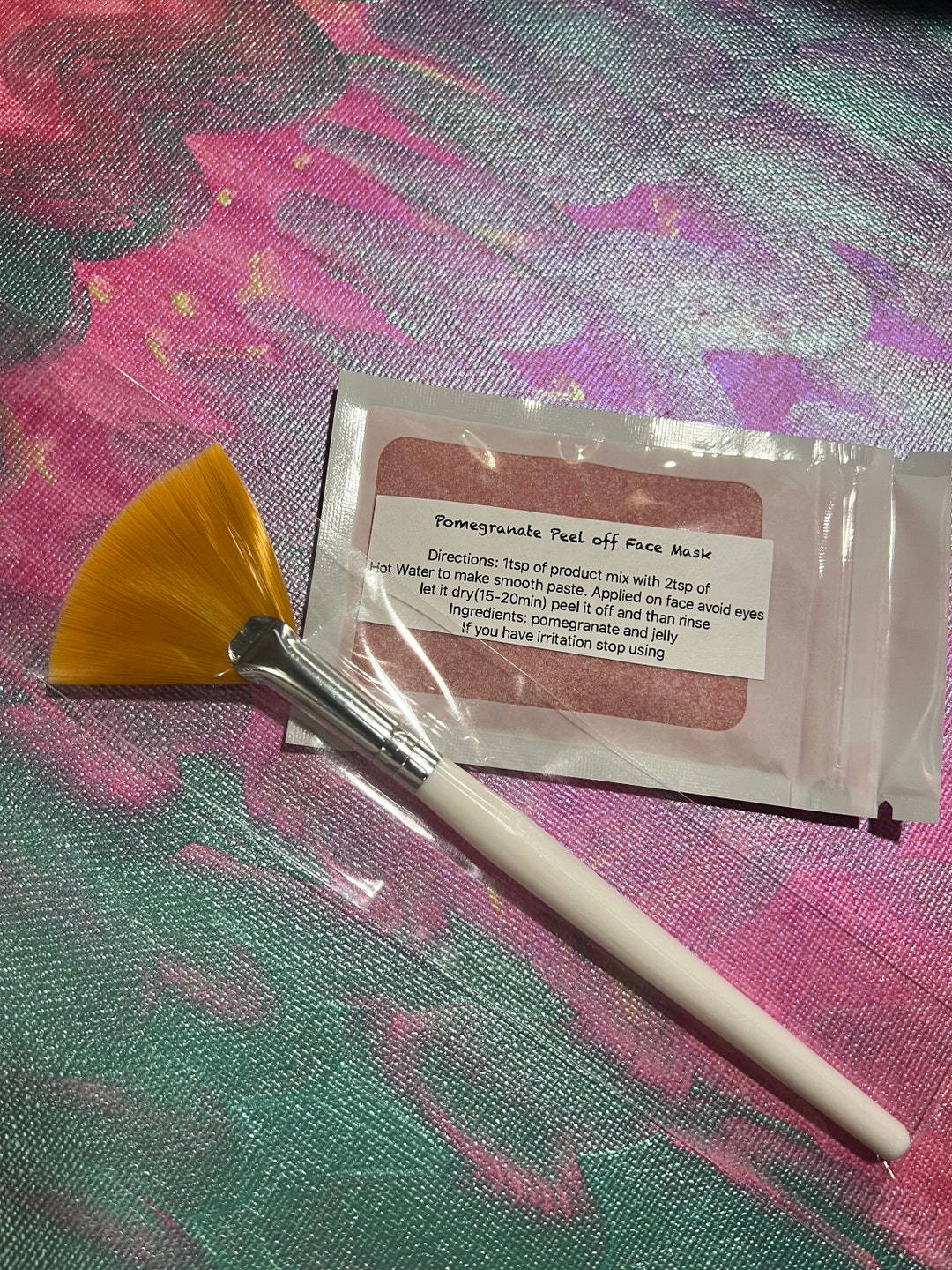 Pomegranate Peel off Face Mask - Etsy