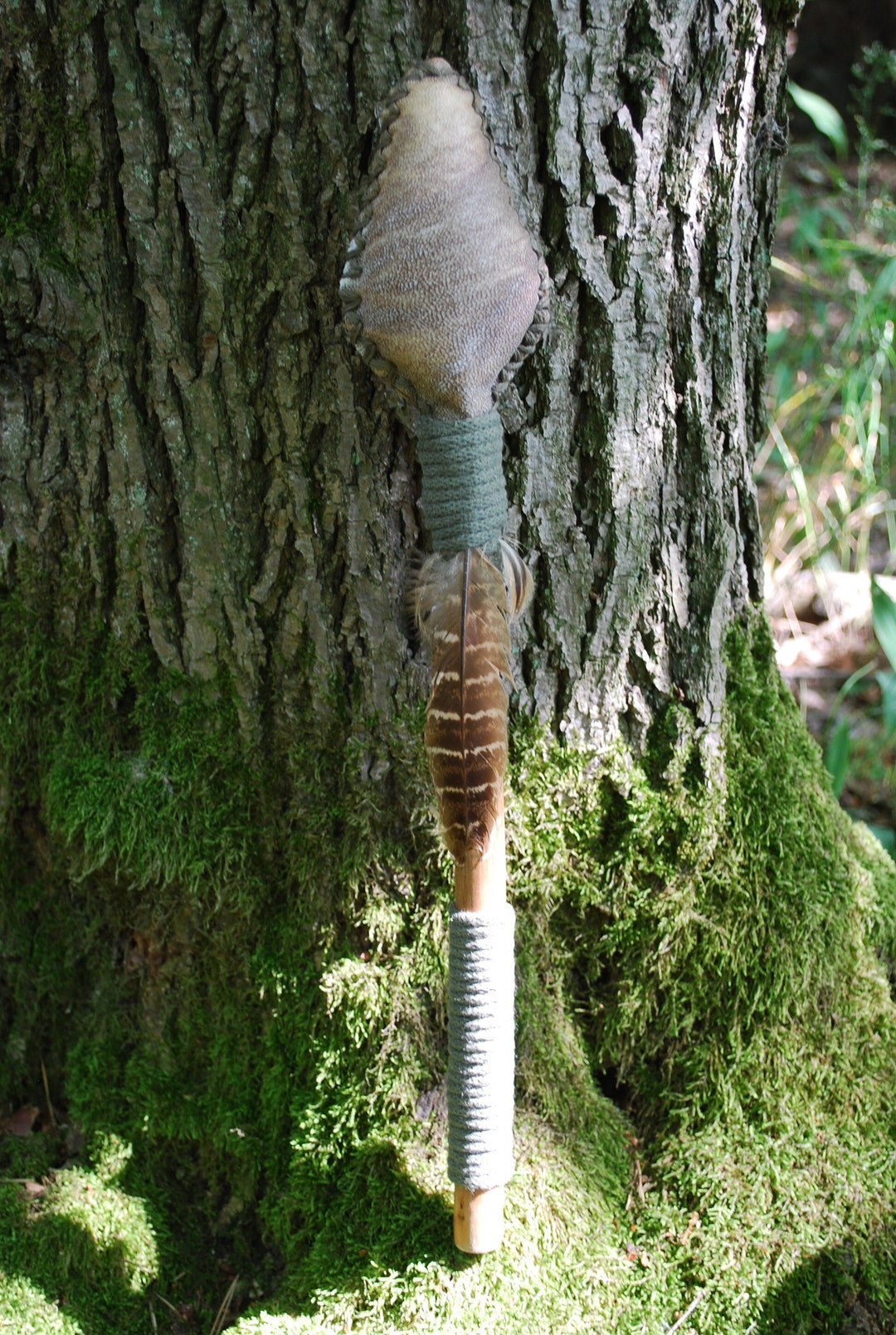 Eagle Feather Long Rattle Shamanic/healing/ceremonial - Etsy