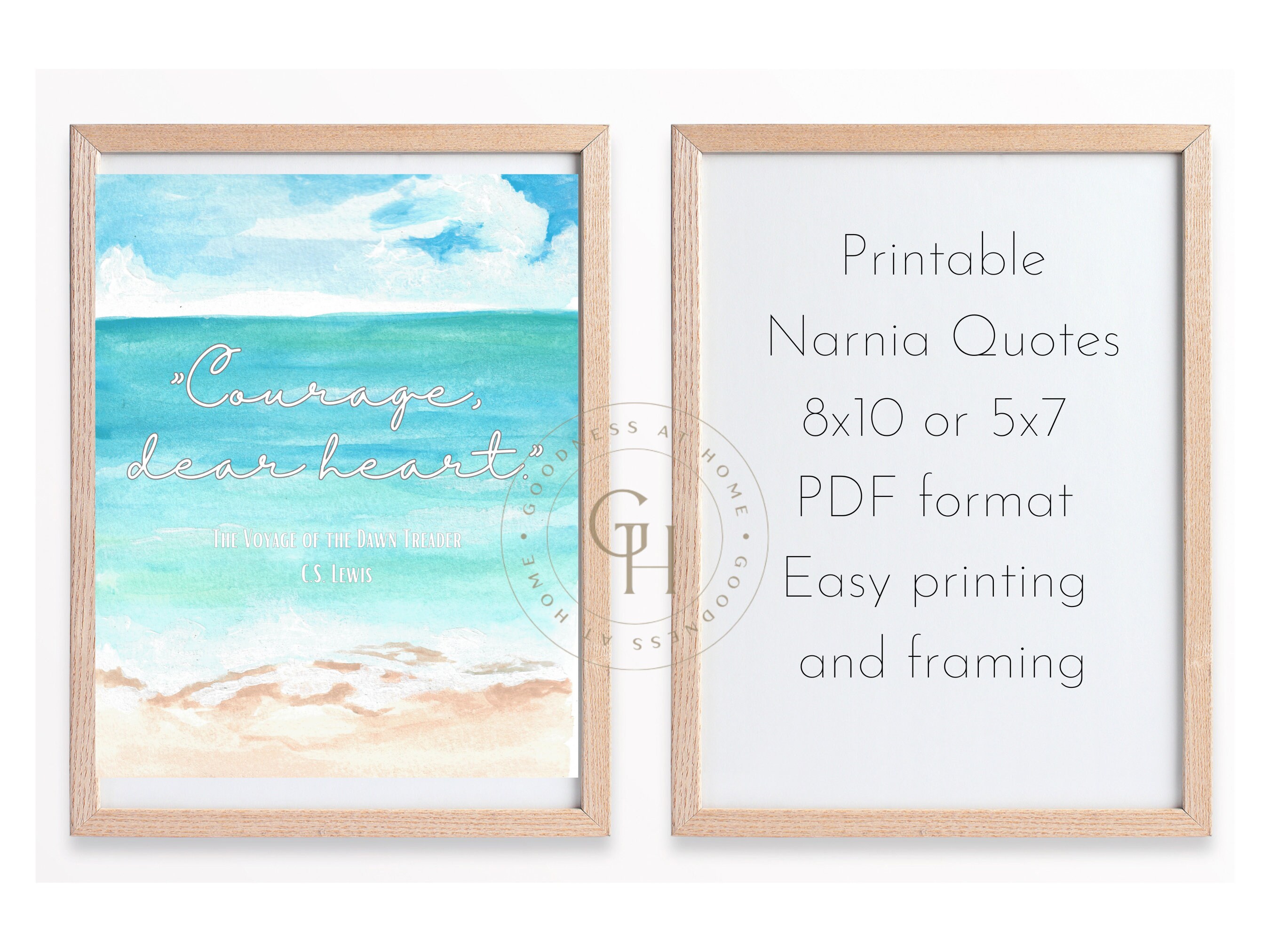 Narnia Printable, C.S. Lewis, Lewis Quotes, Narnia Quote, Narnia, Aslan ...