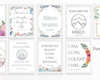 Charlotte Mason Mother Culture Mom Self Care Planner Daily - Etsy