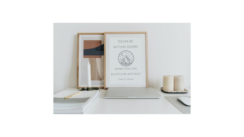 Charlotte Mason Quote, Digital Download, Wall Art, Printable Bundle ...