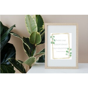 Charlotte Mason Quote, Digital Download, Wall Art, Printable Bundle ...
