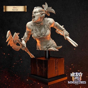 Female Orc Busts // Female Orc NSFW Version Available // Beast ...