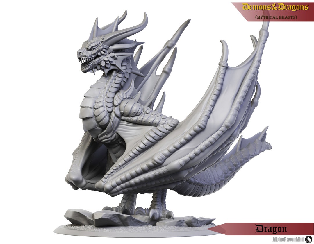 Dragon - Twin Dragon - Mountain Dragon - Screaming // Reptile Faction ...
