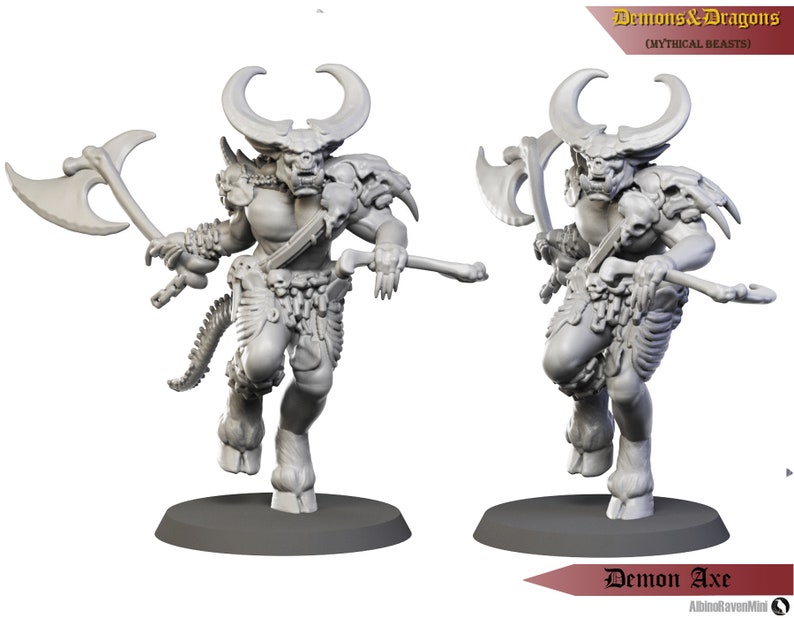 Demon Brute Demon With Axe Demon Spawn // Demon Faction // Demons ...