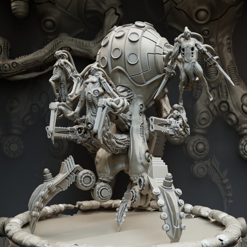 Imperium // Mechanical Hive // Dnd Miniature // Tabletop RPG - Etsy