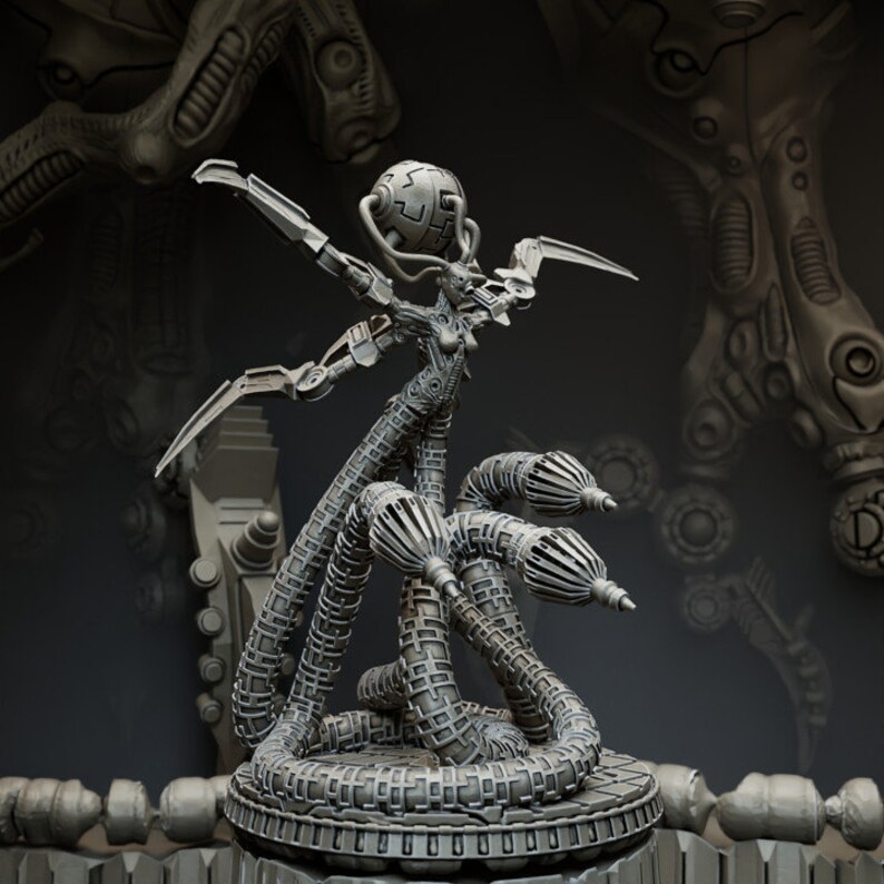 Venandi // Mechanical Hive // Dnd Miniature // Tabletop RPG // - Etsy