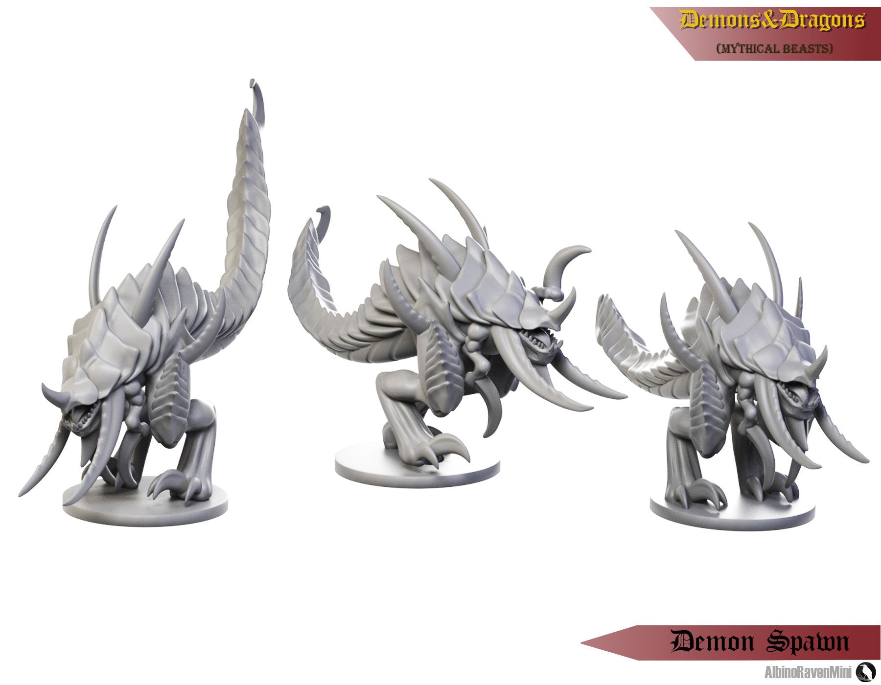 Demon Brute Demon With Axe Demon Spawn // Demon Faction // Demons ...