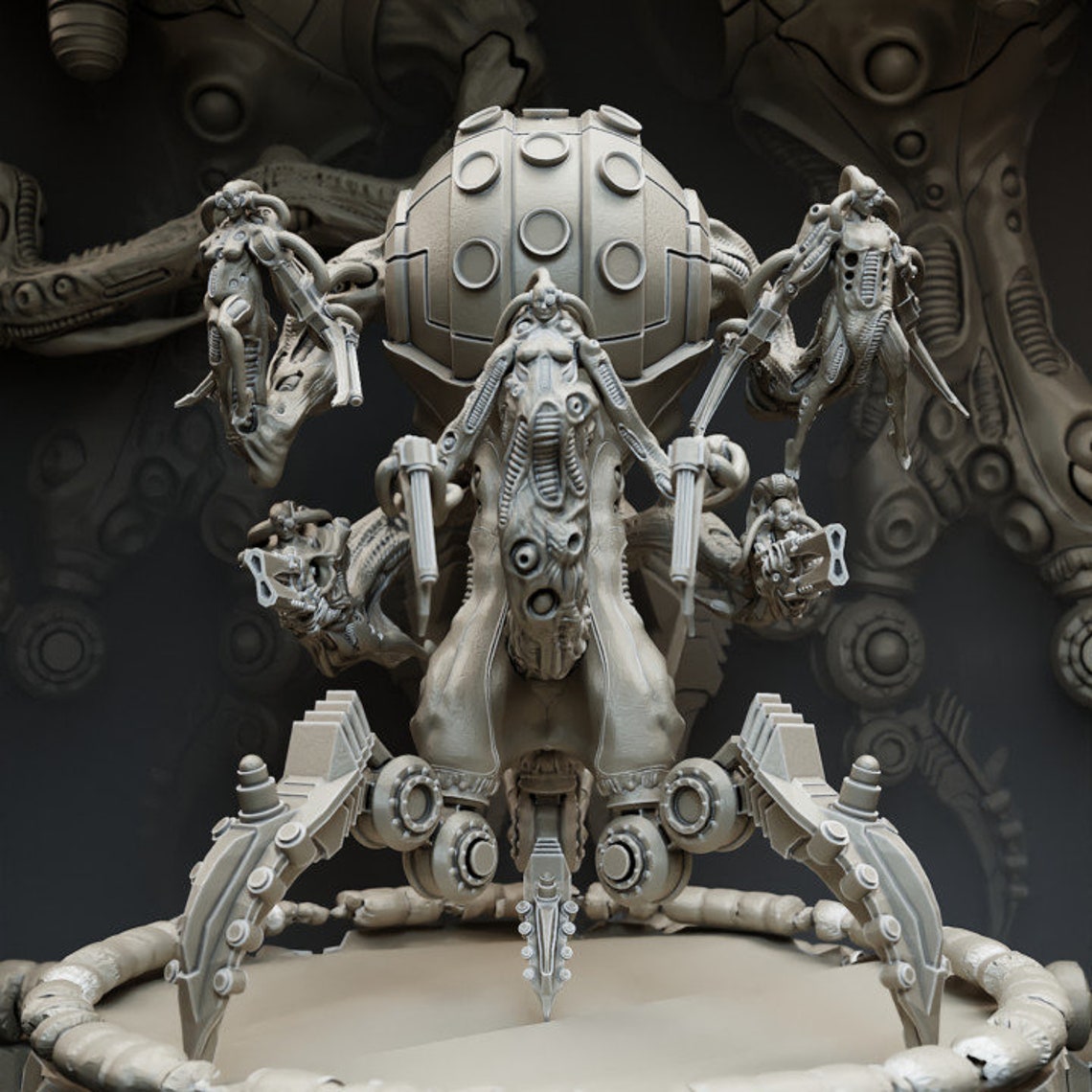 Imperium // Mechanical Hive // Dnd Miniature // Tabletop RPG - Etsy
