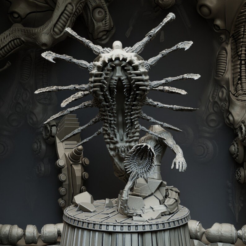 Lethi // Mechanical Hive // Dnd Miniature // Tabletop RPG // Grimdark ...