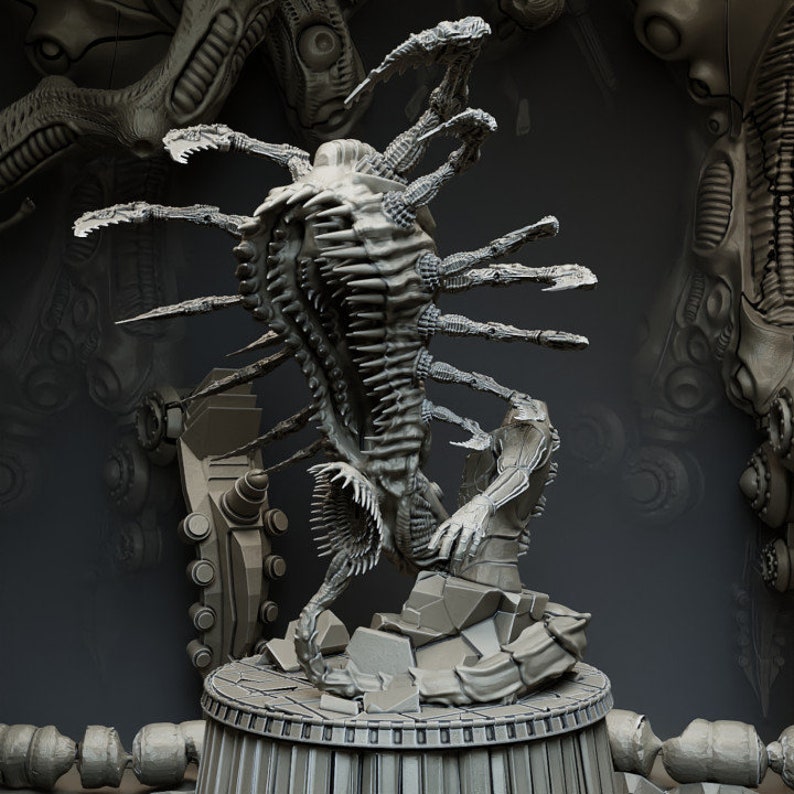 Lethi // Mechanical Hive // Dnd Miniature // Tabletop RPG // Grimdark ...