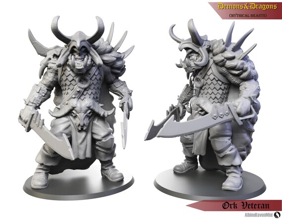 Orc King Orc Veteran Orc Rider Orc Shaman // Neutral - Etsy