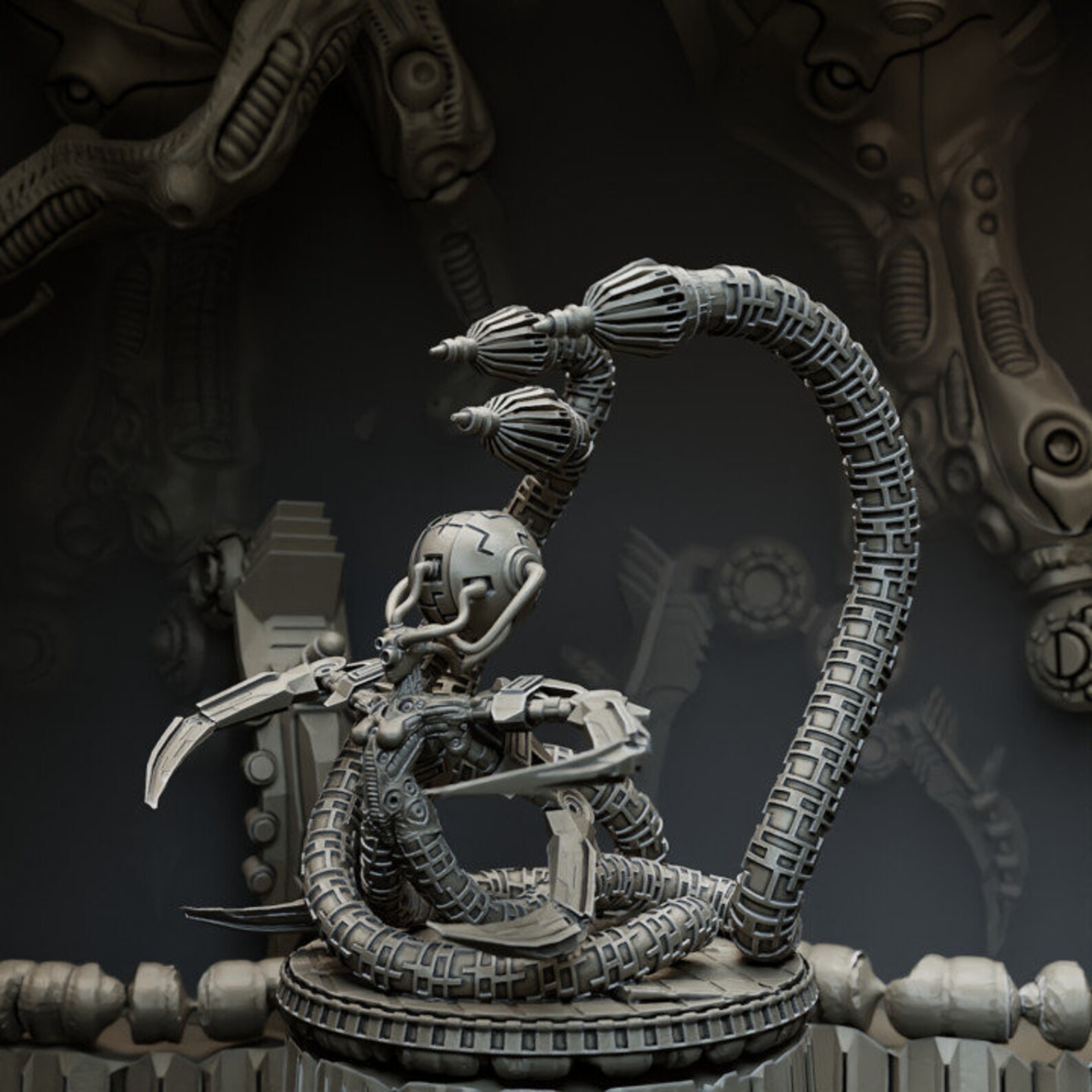 Venandi // Mechanical Hive // Dnd Miniature // Tabletop RPG // - Etsy