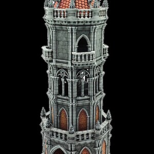 Modular Gothic Dice Tower // Dnd // Dungeons and Dragons // Terrain ...