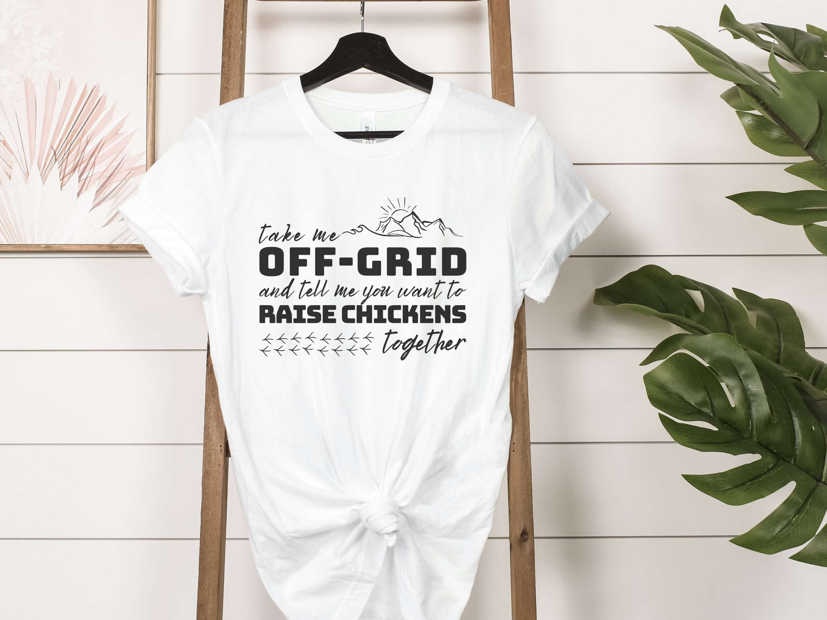 Homestead Shirt off Grid Farm Life T Shirt Funny Chicken Mom Shirt Self ...