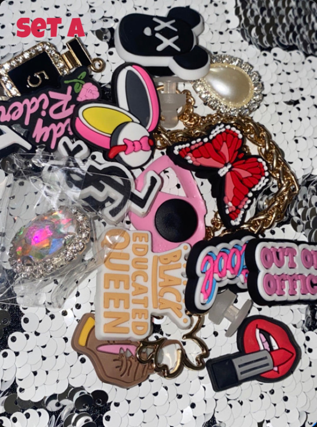 8pc Croc Charms (RANDOM MIX) - Etsy