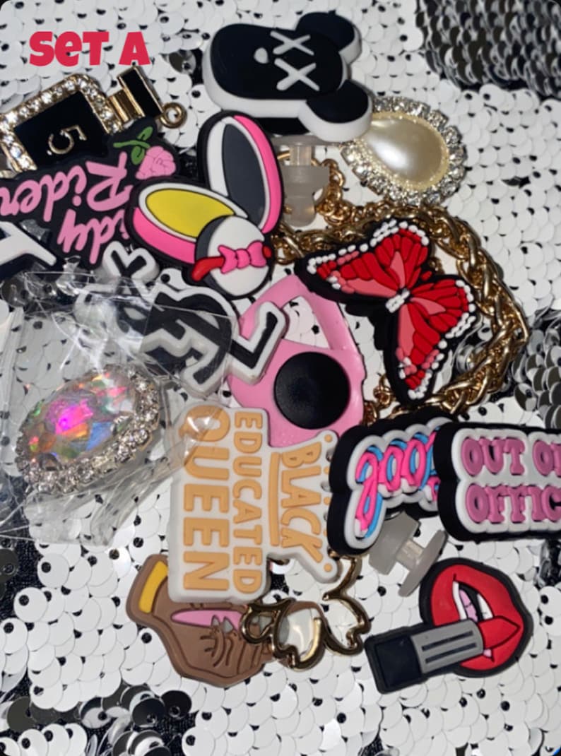 8pc Croc Charms (RANDOM MIX) - Etsy