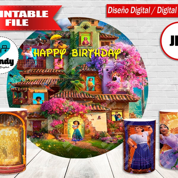 Encanto Backdrop - Etsy