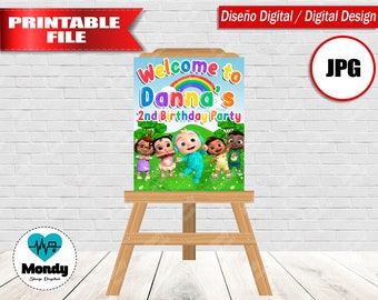 Cocomelon Birthday Design - Etsy