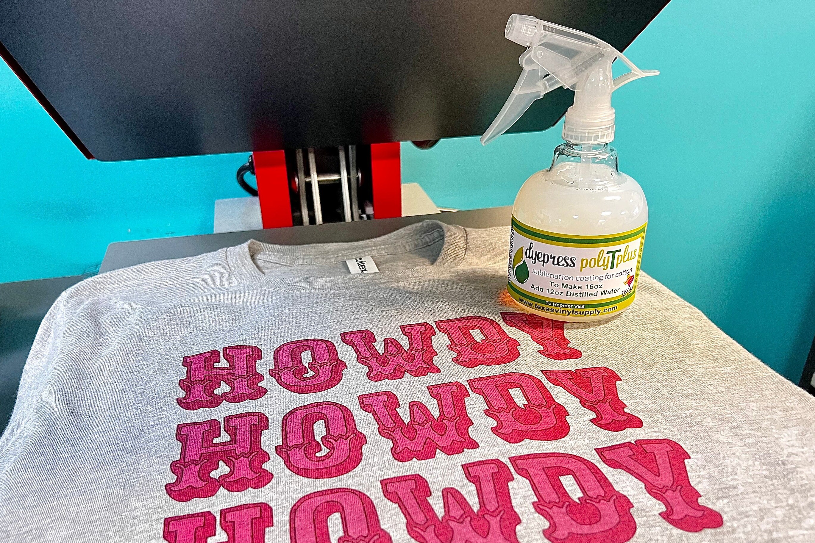 Dyepress, 16oz Poly-t Plus Sublimation Coating Spray for 100% Cotton - Etsy