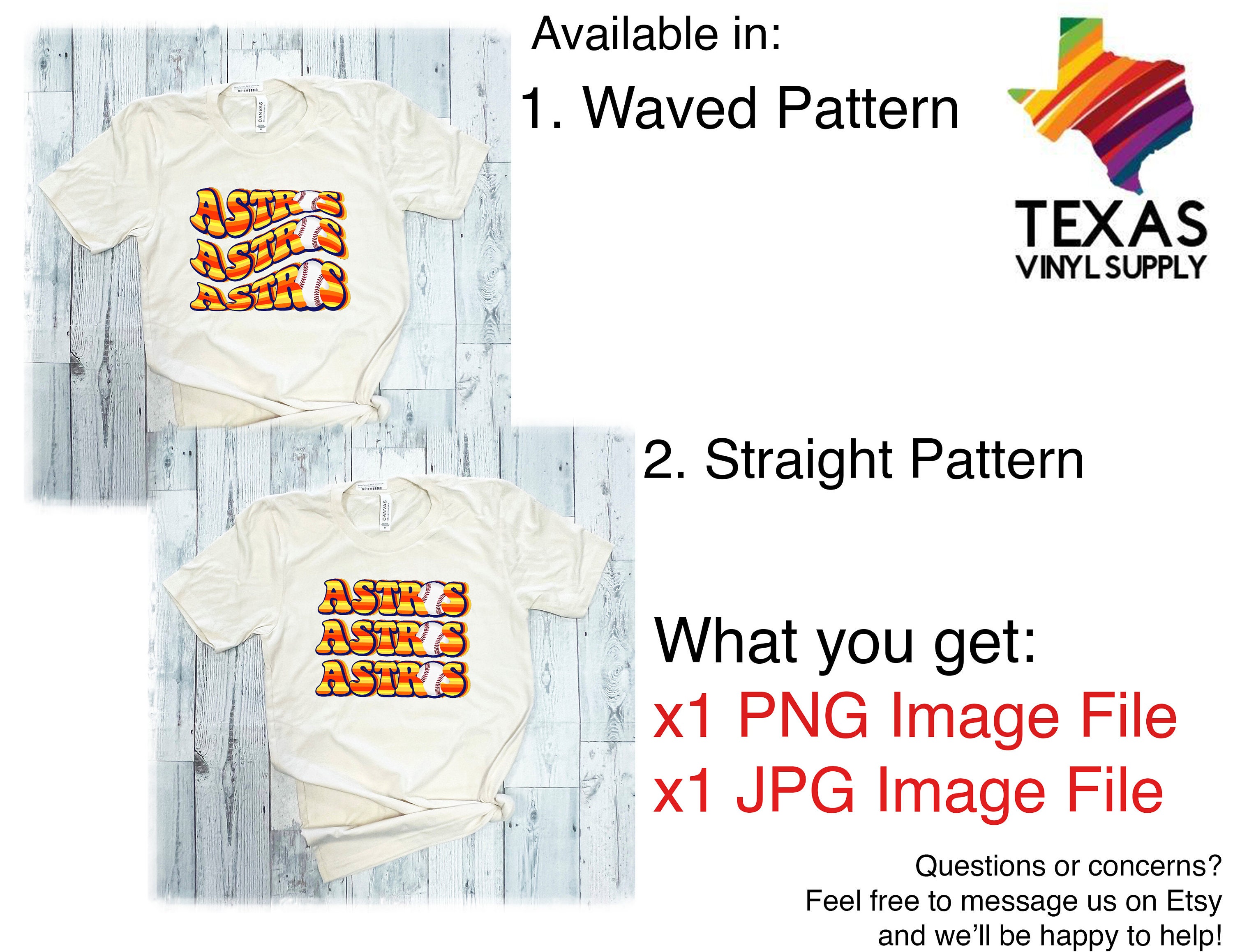 Houston Astros Colorful Stripes Pattern, Straight Retro Design Image ...