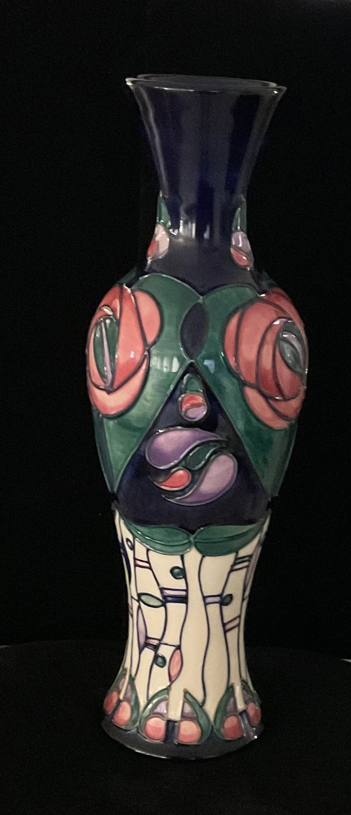 Rare Moorcroft Tribute Vase - Etsy