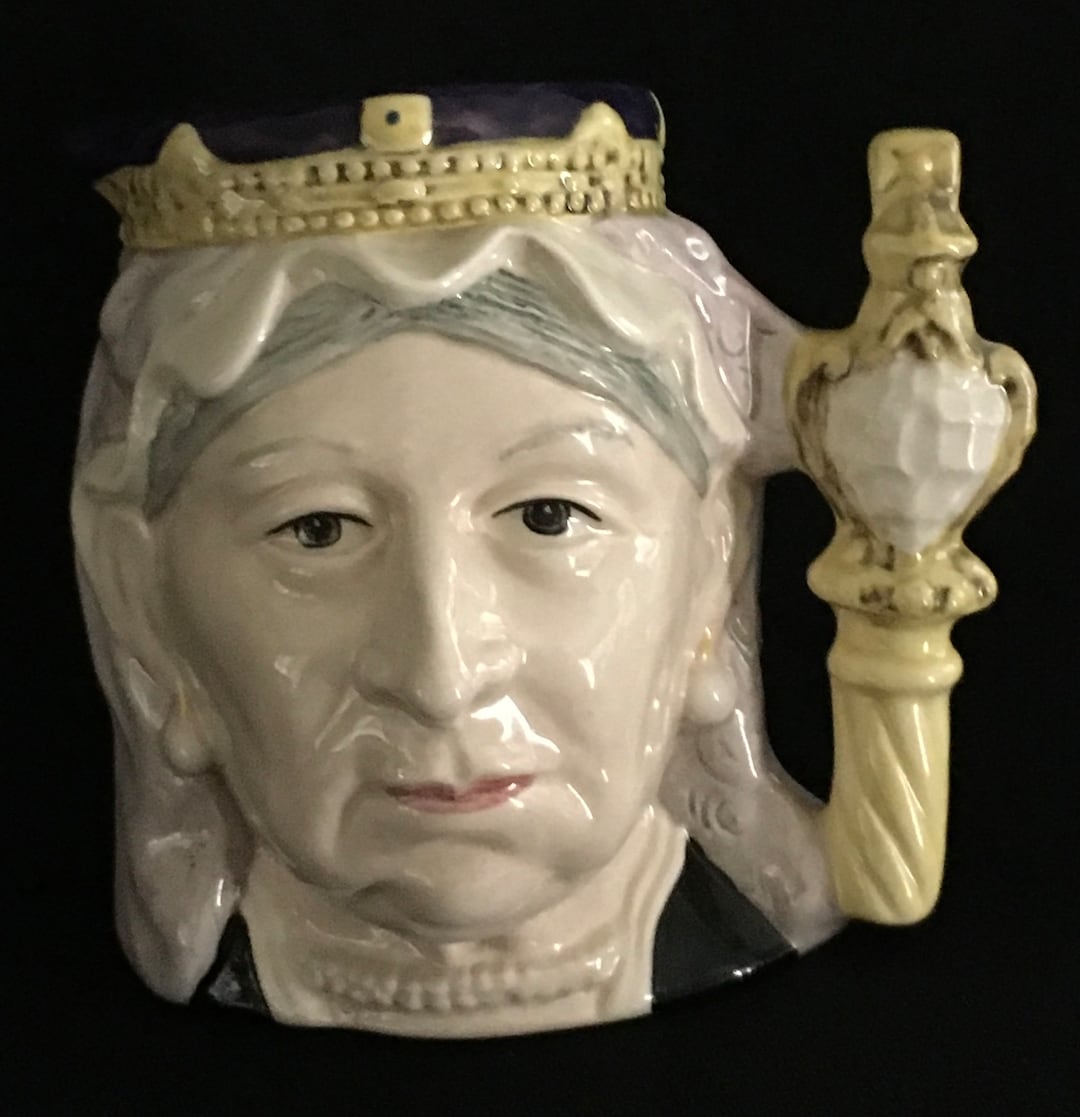 Royal Doulton Queen Victoria Character Jug - Etsy
