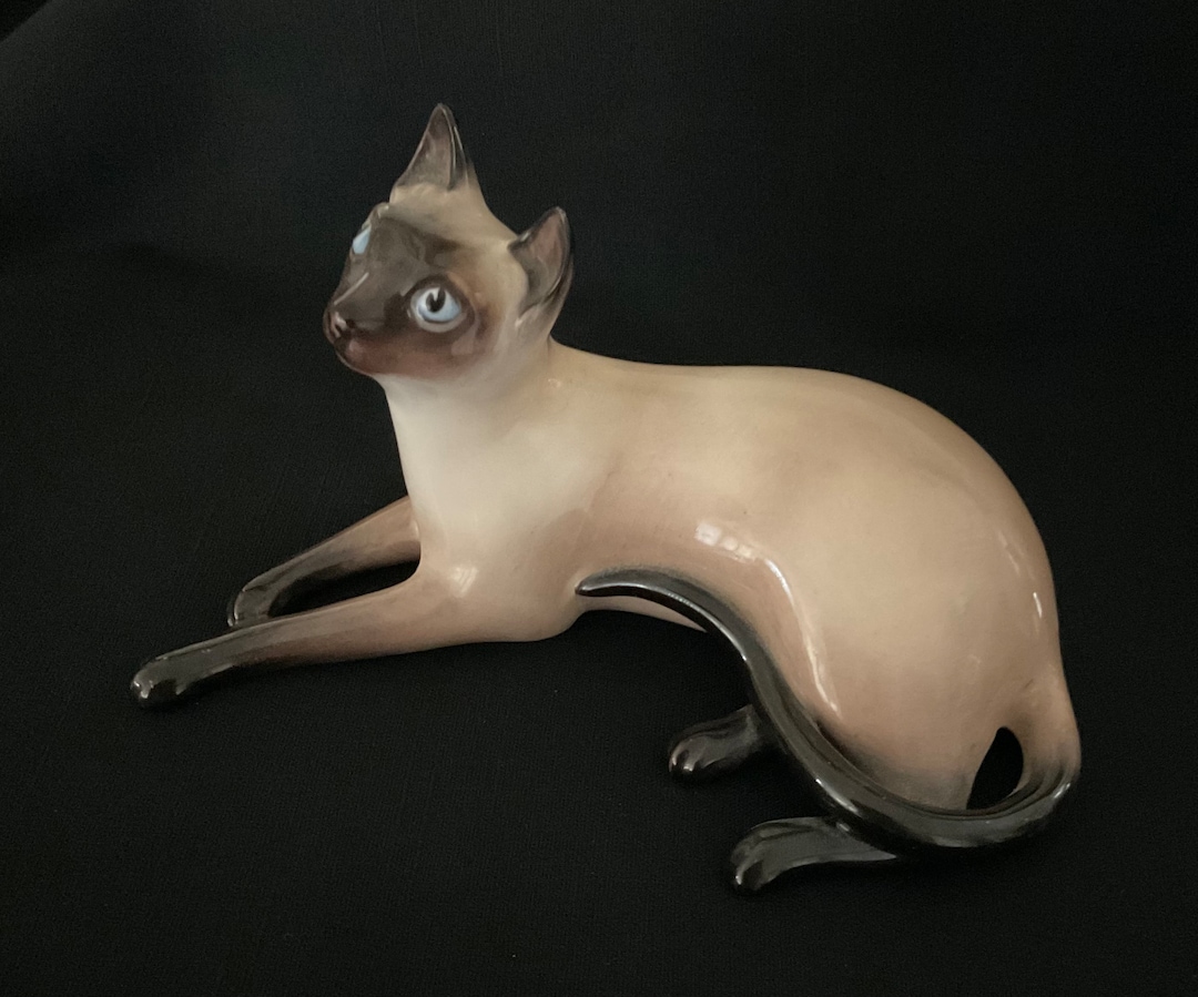 Royal Doulton Siamese Cat - Etsy