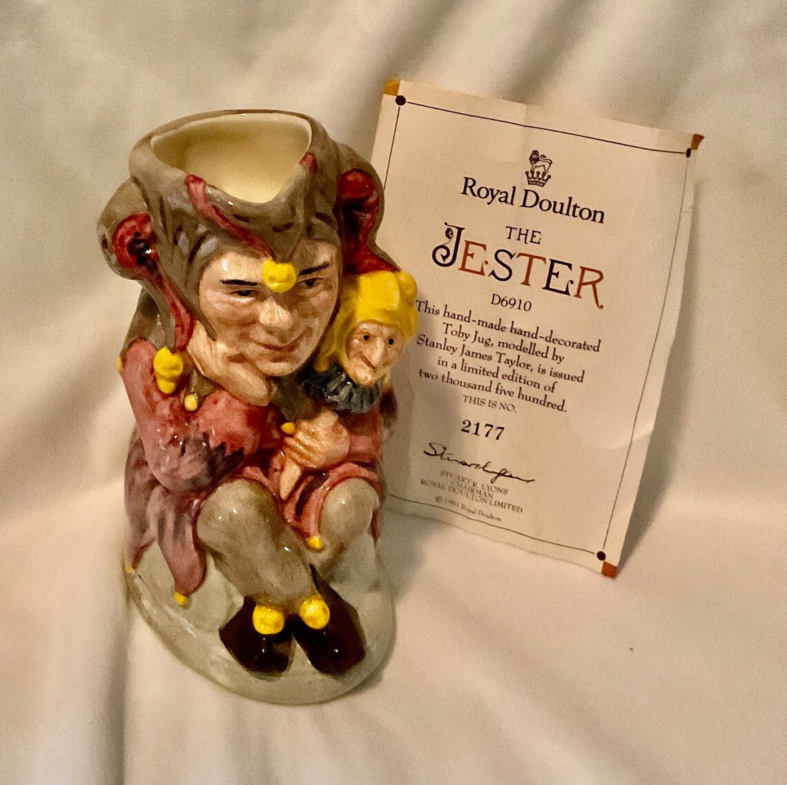Royal Doulton Toby the Jester - Etsy