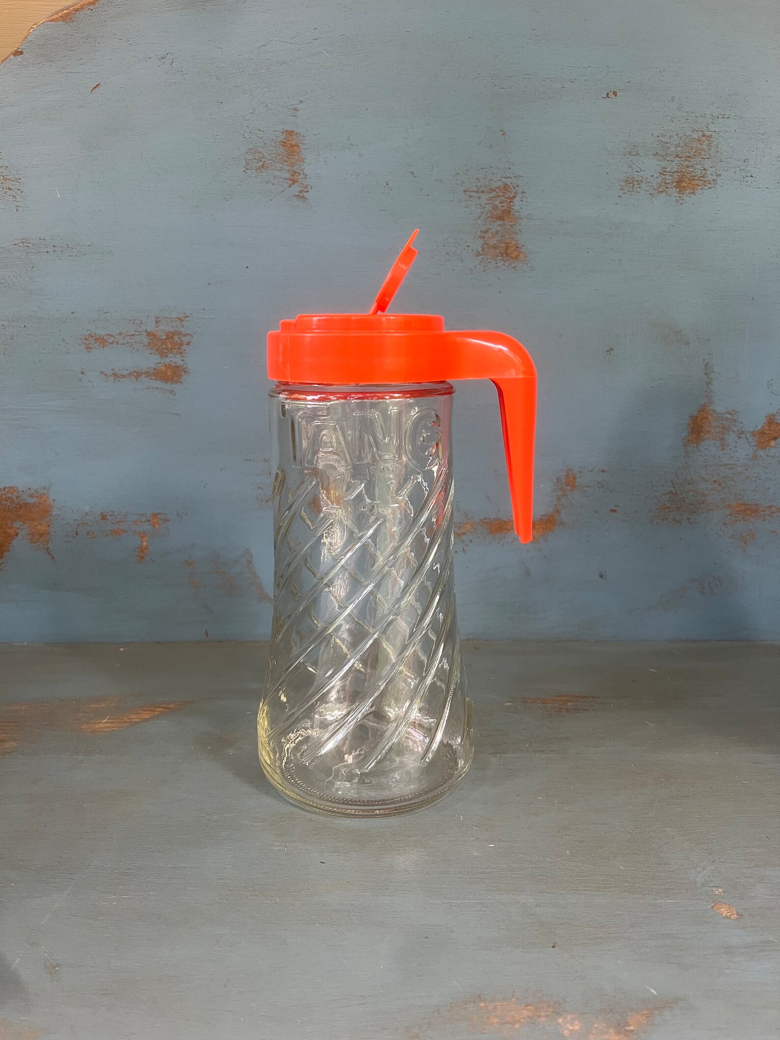 Vintage Glass Pitcher 1970s Tang Pitcher Retro Glass Pitcher - Etsy