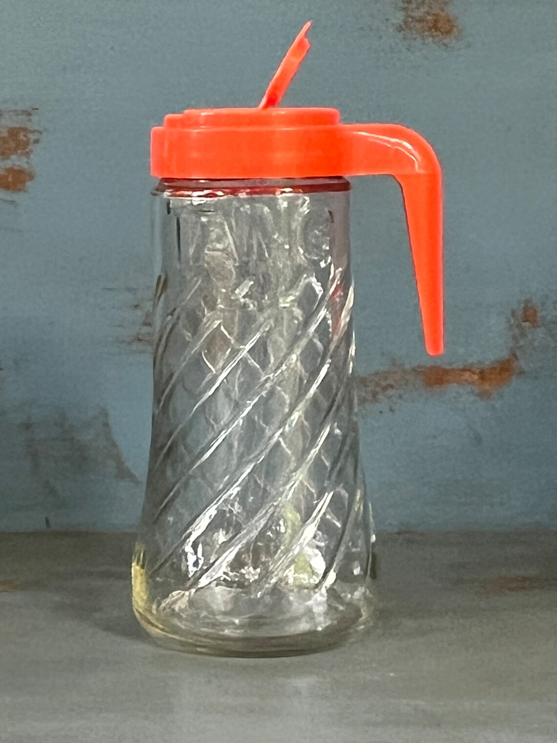 Vintage Glass Pitcher 1970s Tang Pitcher Retro Glass Pitcher - Etsy