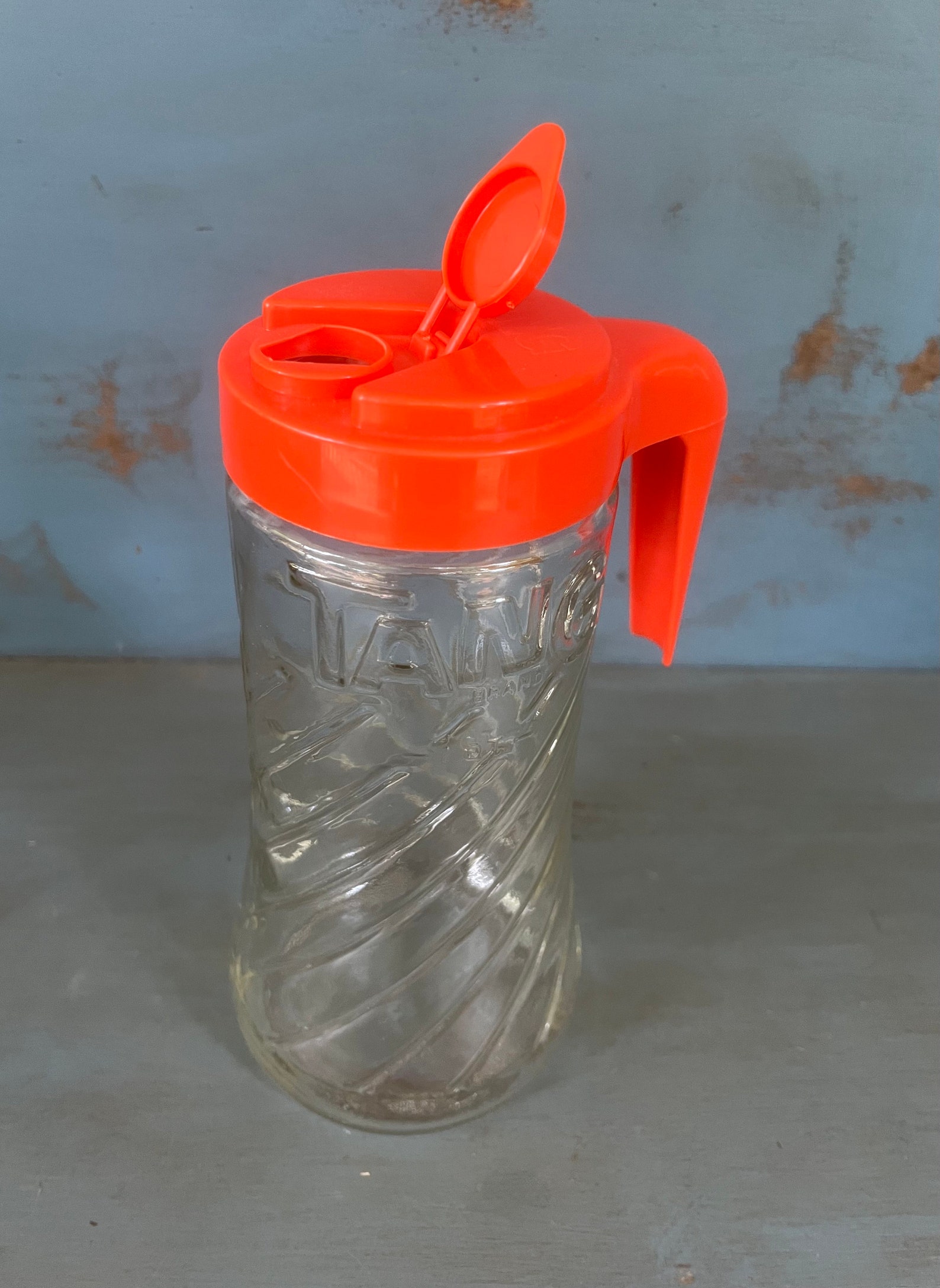 Vintage Glass Pitcher 1970s Tang Pitcher Retro Glass Pitcher - Etsy